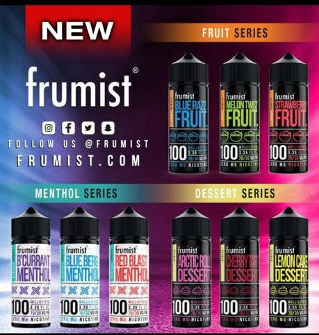 Buy Premium Frumist Vape Liquids Online in UK At Juicedoutvapes