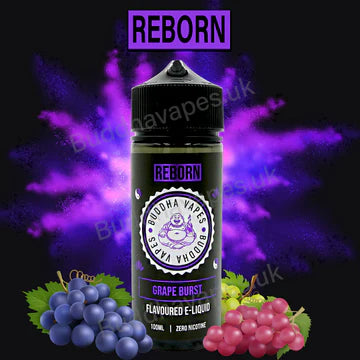 Grape Burst by Buddha Vapes 100ML E Liquid 80VG Vape 0MG Juice