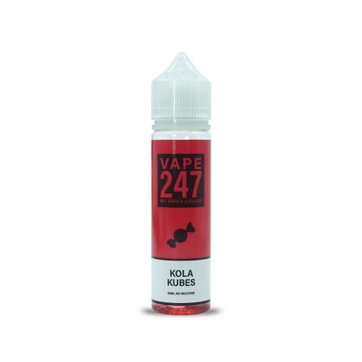Kola Kubes By Vape 247, 50ML E Liquid 70VG Vape 0MG Juice
