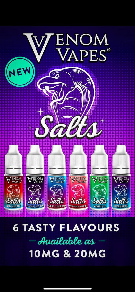 Hizenburg Nic Salt By Venom Vapes 10ML E Liquid 10MG/20MG Vape Juice